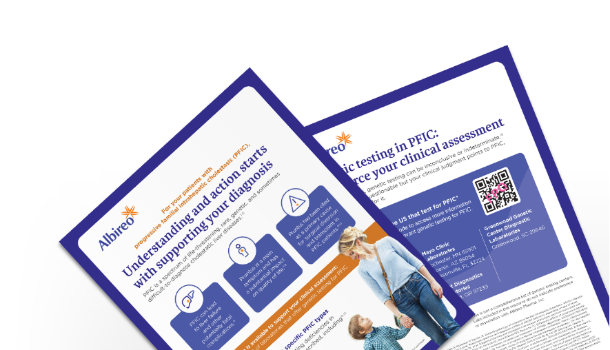 Bylvay® (odevixibat) efficacy in ALGS serum bile acid – For HCPs